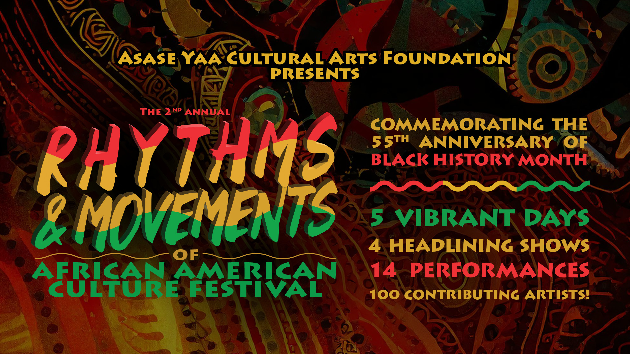 The Rhythms & Movements of African American Culture Festival | Asase ...